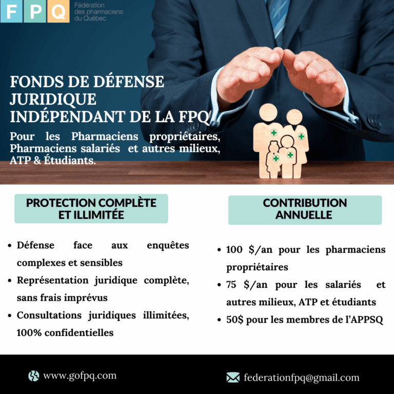 Féderation de pharmaciens du Québec - FPQ